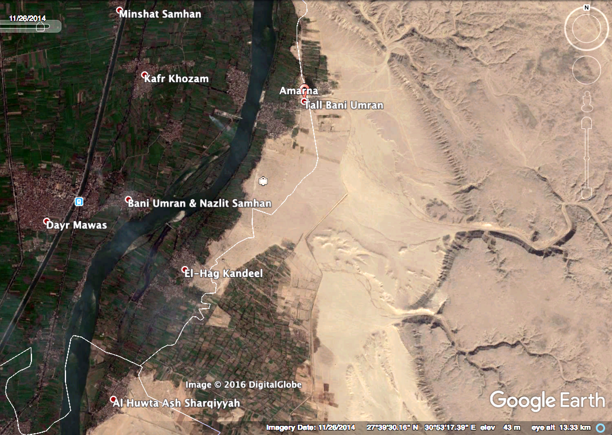 Tell el-Amarna, place and people – Dr Chris Naunton